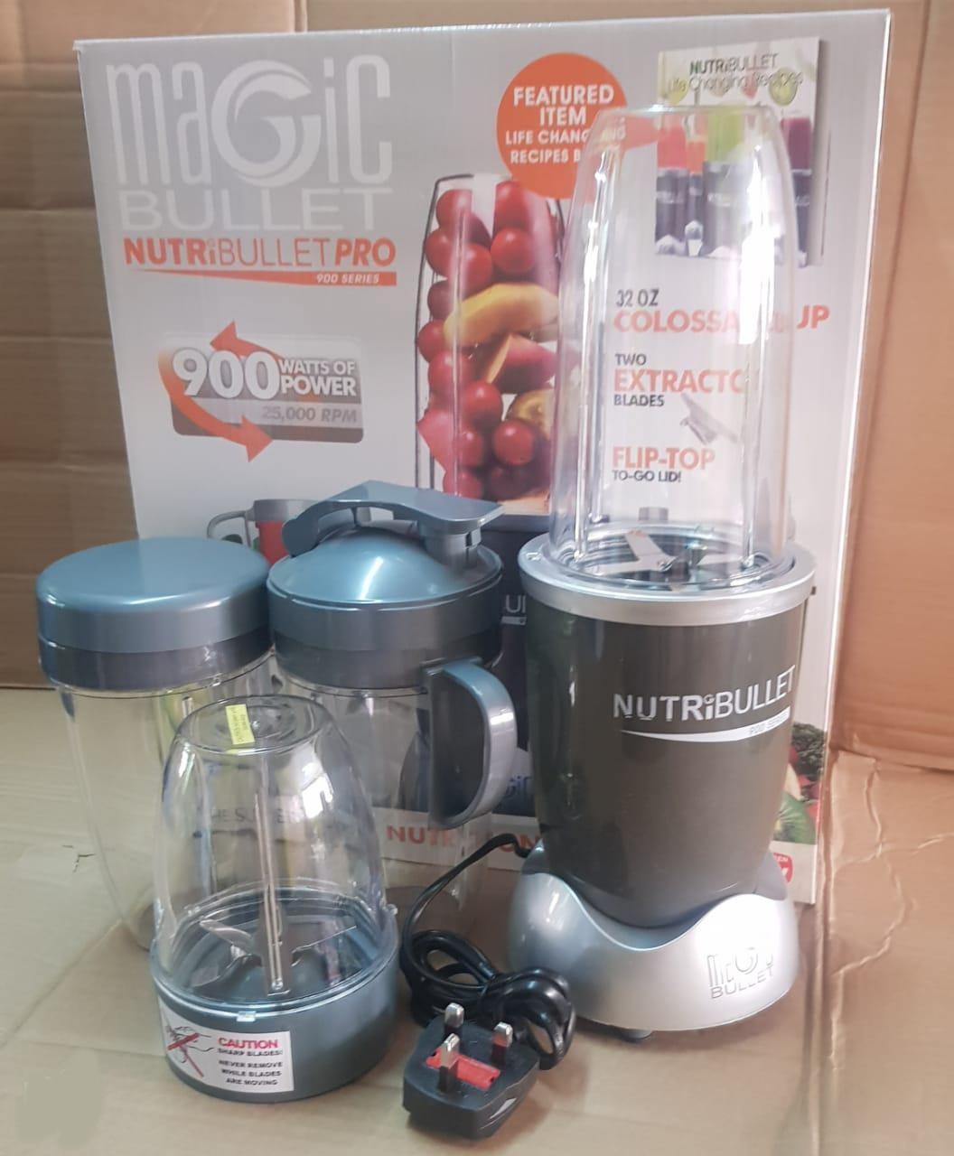 Magic NutriBullet Pro 900 series 900 Watts Multi-Function High Speed Blender with Nutrient ...