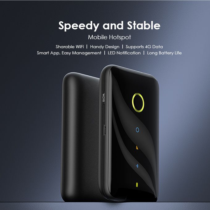 Oraimo High Speed Universal Portable 4G Mobile Wi-Fi MiFi Router with ...