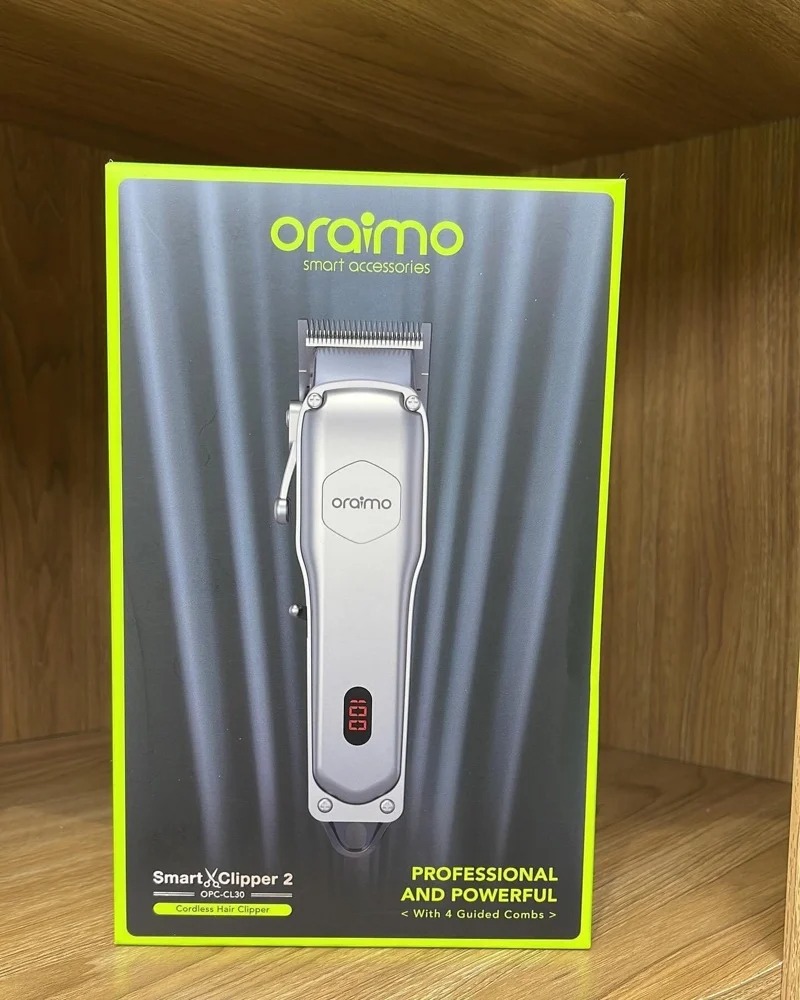 Oraimo Smart Clipper 2 Super Powerful Professional Cordless Hair ...
