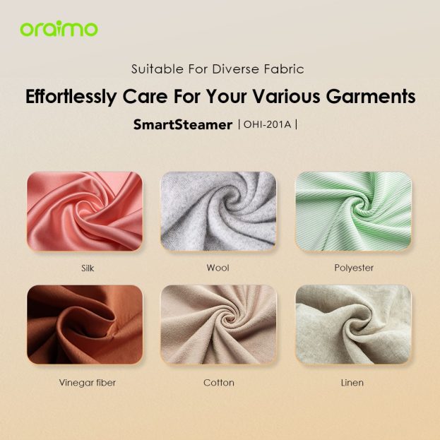 Oraimo SmartSteamer 1500W Handheld Garment Steamer - MaliXpress