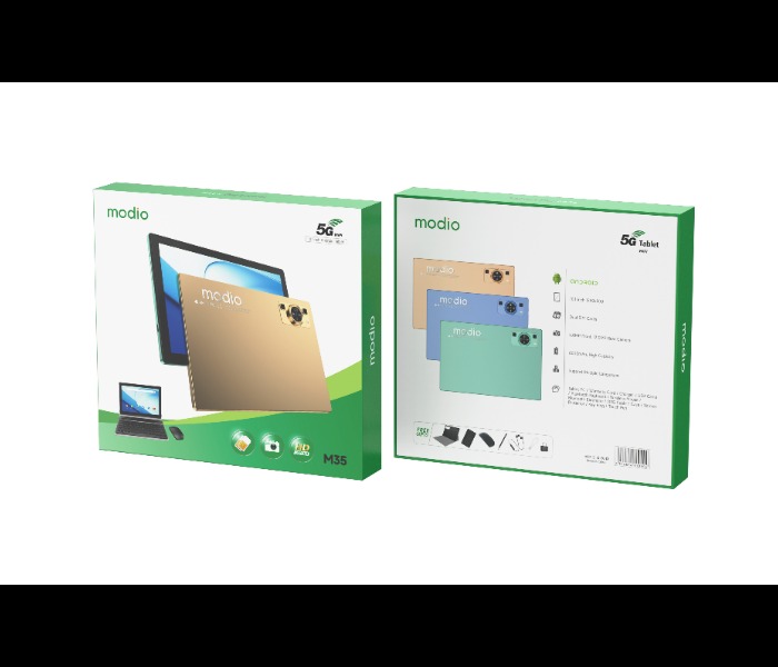 Modio M35 Android Tablet PC 8GB RAM 512GB ROM With Keyboard Mouse And ...