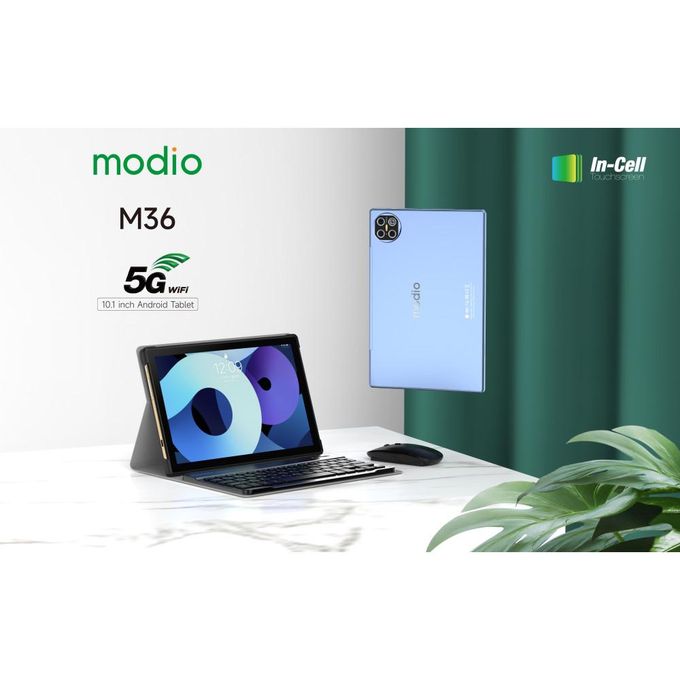 Modio M36 Android Tablet PC 12GB RAM + 512GB ROM 10.1 Inch Incell ...
