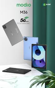 Modio M36 Android Tablet PC 12GB RAM + 512GB ROM 10.1 Inch Incell ...