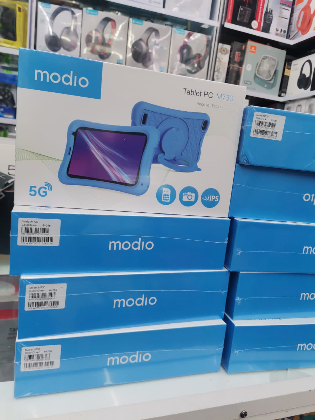 Modio M730 7 Inch Kids Android Tablet 6GB RAM + 256GB ROM 7" Android ...