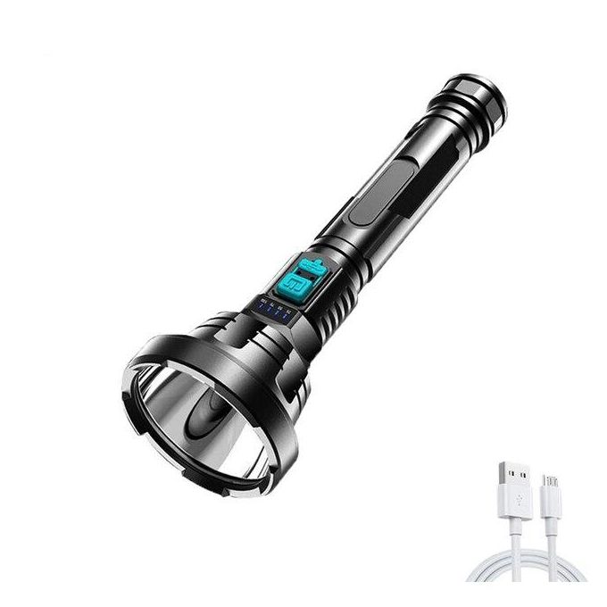 Powerful LED Rechargeable Tactical Flashlight – Waterproof Camping ...