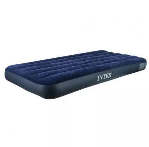 Intex Inflatable Air Bed Mattress with Electric Air Pump for Home Furniture Living Room Park ...