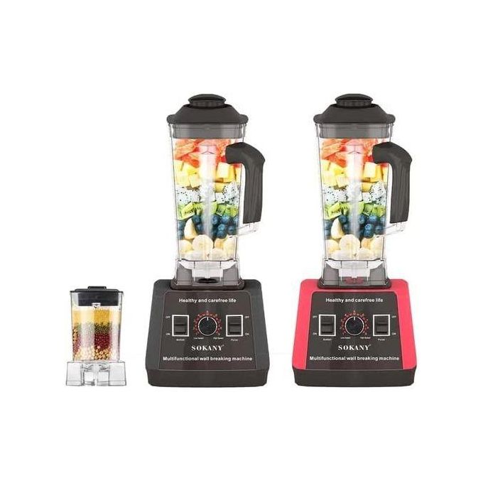 Sokany Multi-purpose Commercial Blender 5000Watts High Power 9-Speed ...